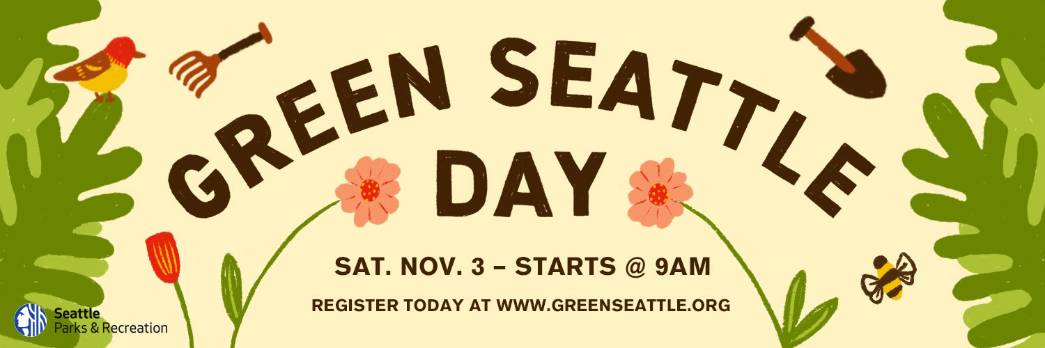 Green Seattle Day is Nov. 3: sign up in advance to volunteer at park ...